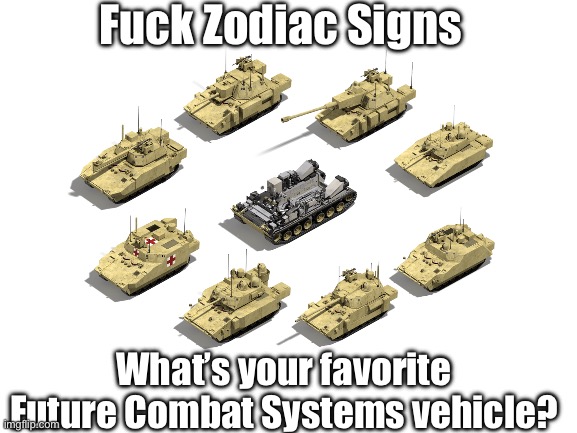 Favorite FCS Vehicles - Imgflip