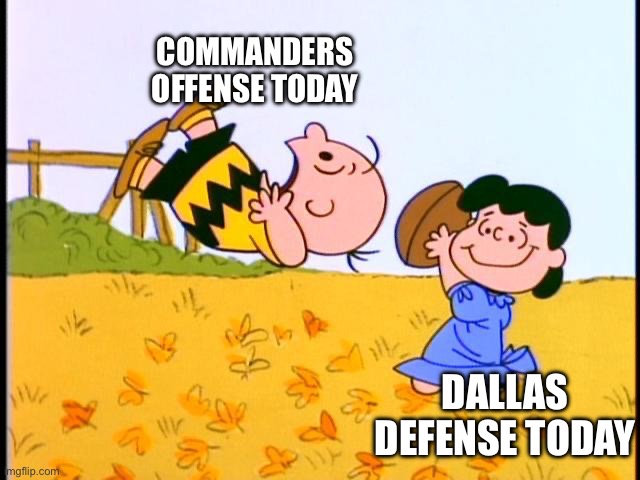 Commanders Offense Today - Imgflip