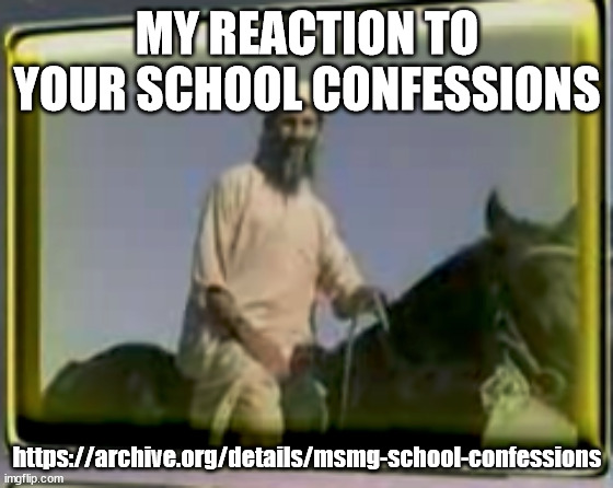 osama on horse - Imgflip