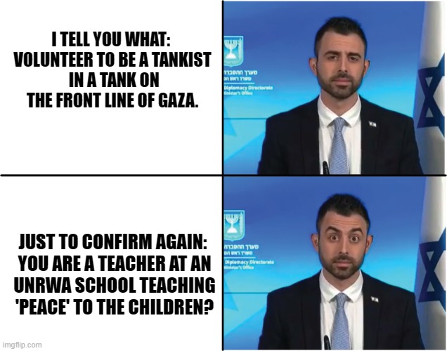 Israel Spokesman - Imgflip