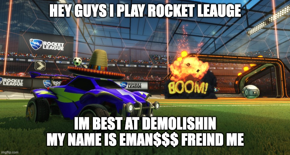 Rocket League Boom - Imgflip