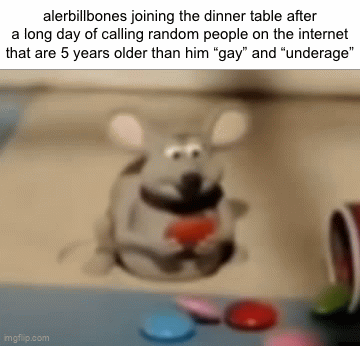 Sad rat eating - Imgflip