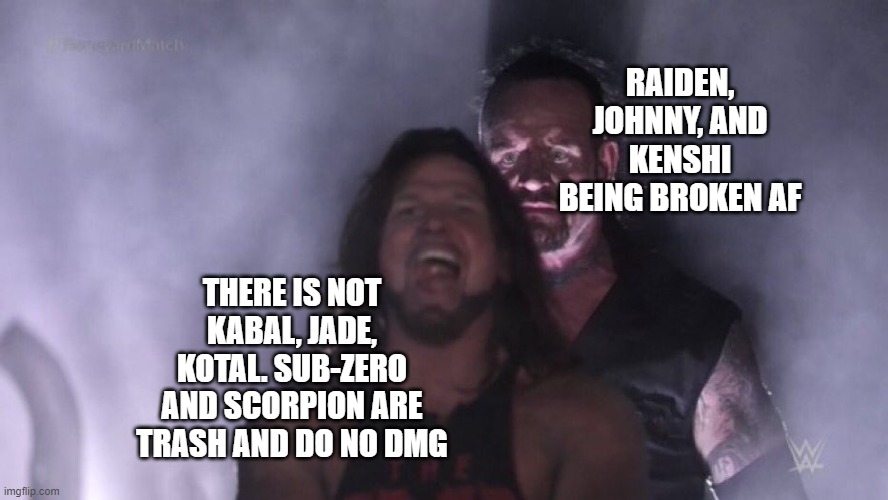 AJ Styles & Undertaker - Imgflip