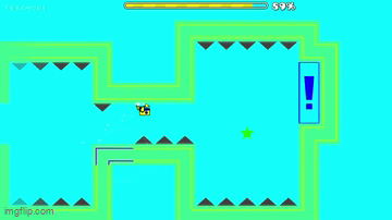 showing the level i made so far [i didnt finish this part yet] - Imgflip