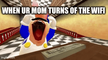 u meem gets deleted bc no wifi - Imgflip