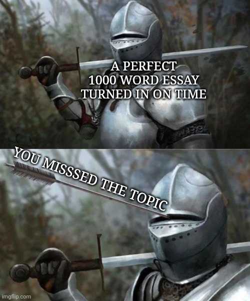 Knight arrow in armor - Imgflip