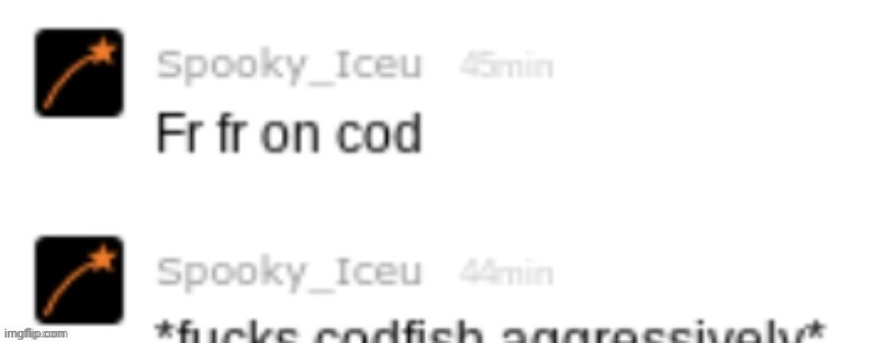 Fr fr on cod - Imgflip
