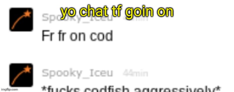 Fr fr on cod - Imgflip