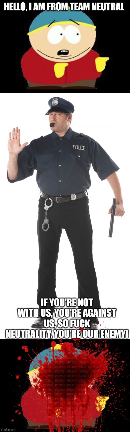 Team Neutral is declared an enemy of Team Wheatley - Imgflip