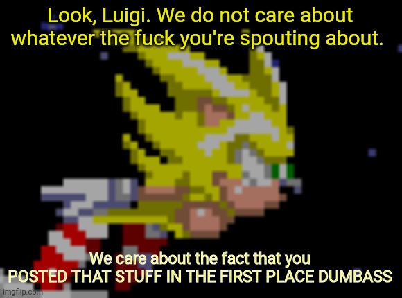 S.Sonic temp #1 - Imgflip