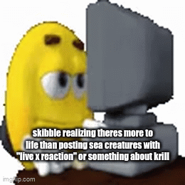 Surprised emoji on computer - Imgflip