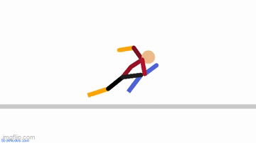 Running animation (color added so it doesn't look like he's flailing ...