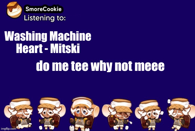 SmoreCookie announcement template v2 (thanks Banditos) - Imgflip