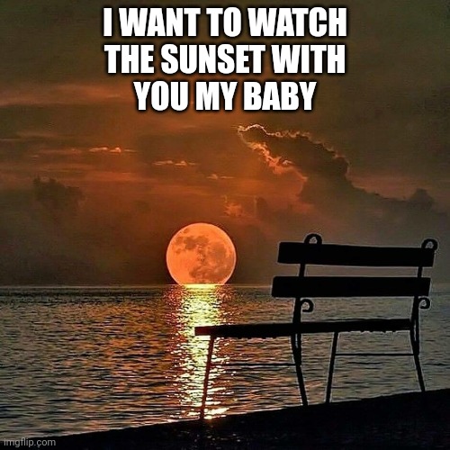 Romantic sunset - Imgflip