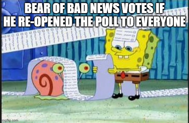 Really long list - Imgflip