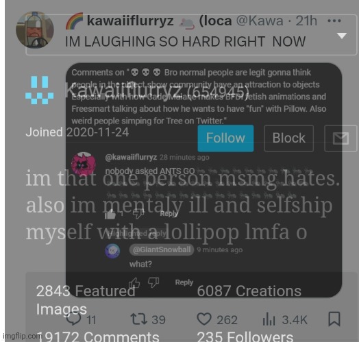 GET OUT OF MY TL - Imgflip