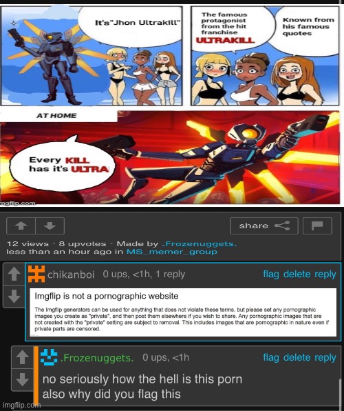 if you’re that sensitive where you count bathing suits as “nudity” then you have an extremely ...