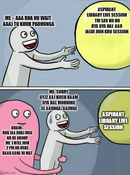 Running Away Balloon Meme - Imgflip