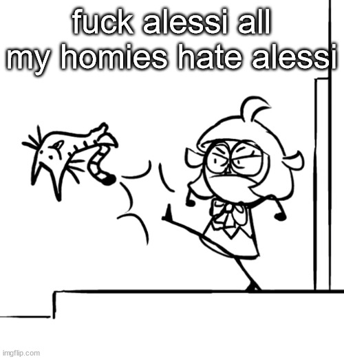 mal dropkicking garfeldi - Imgflip