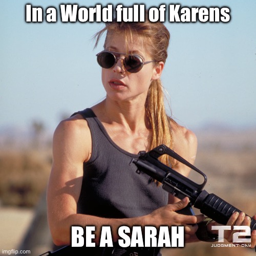 Sarah Connor T2 poster - AR15.COM