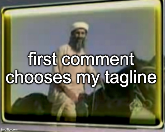 osama on horse - Imgflip