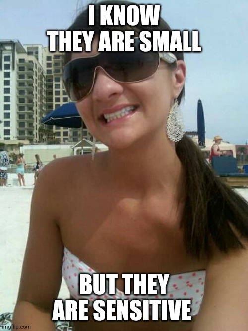 Small but sensitive - Imgflip