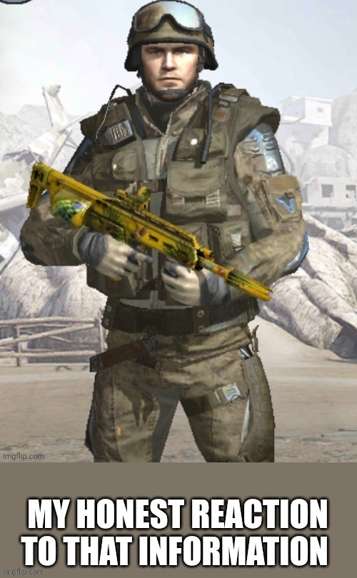 My honest reaction to that information - Imgflip