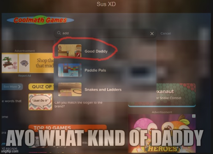 We've become so deranged to the point where saying "daddy" makes you ...