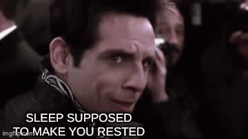 why am i tired right when i wake up !! Huh?! - Imgflip