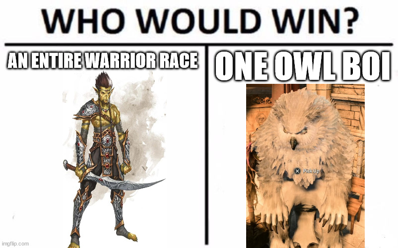 Who Would Win? Meme - Imgflip