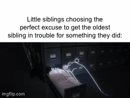 As an older sibling I can relate - Imgflip