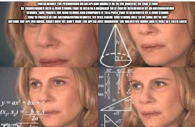 Math lady/Confused lady - Imgflip