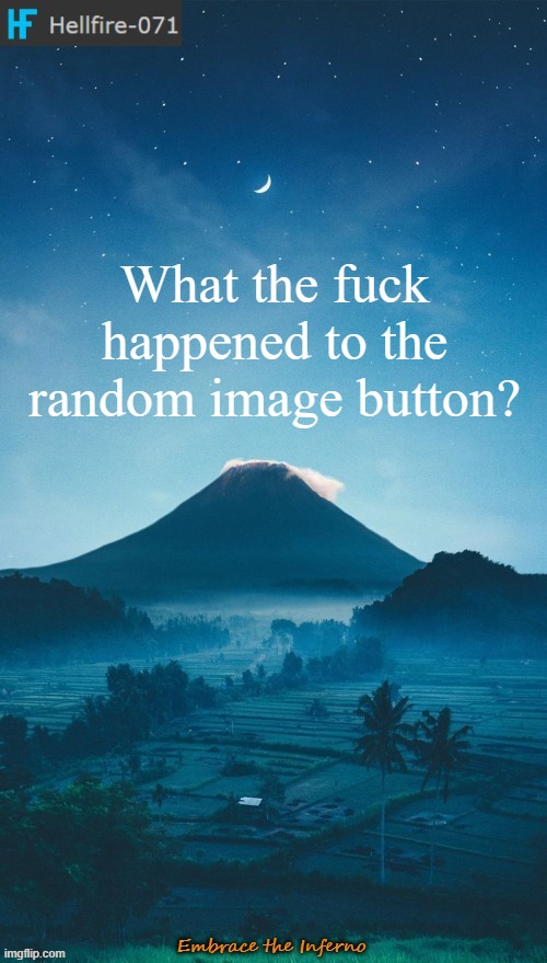 Image tagged in hellfire-071 annoucement temp 2 - Imgflip
