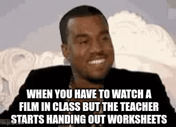 Movie in class belike - Imgflip
