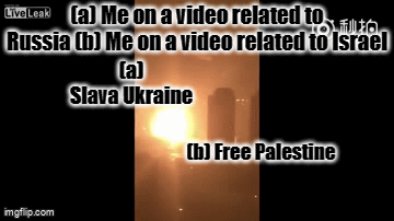 Slava Ukraine, Free Palestine - Imgflip