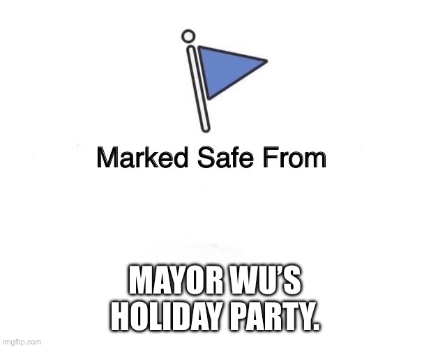 Marked Safe Flag - Imgflip