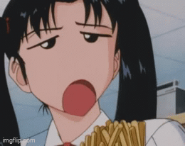Anime fries - Imgflip