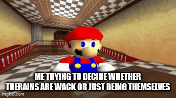 Mario thinking - Imgflip