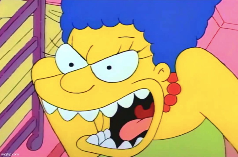 Angry marge - Imgflip