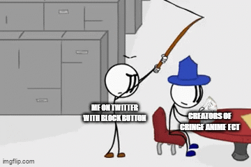 anti cringe anime meme 2 - Imgflip