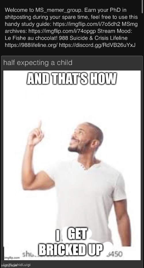 half expecting a child - Imgflip