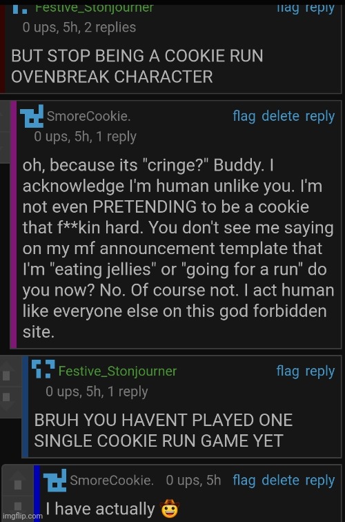 And I've got photo fuckin proof. - Imgflip