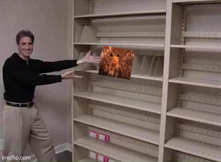 help me convince lala to krill his shelf - Imgflip