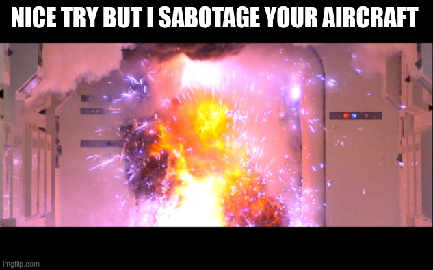 blast door exploding - Imgflip