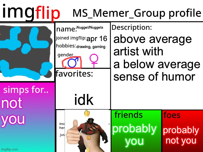 MSMG Profile - Imgflip
