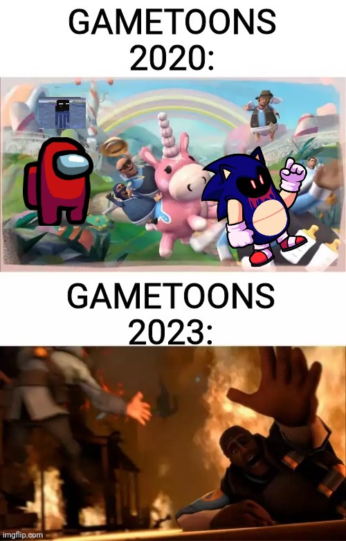 How did gametoons became darker? - Imgflip