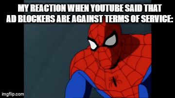 YouTube is no longer allowing Ad blockers on YouTube - Imgflip
