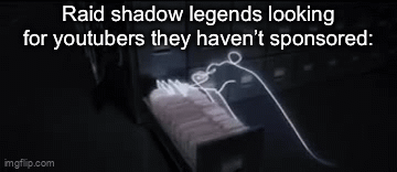 This meme is sponsored by raid shadow legends - Imgflip