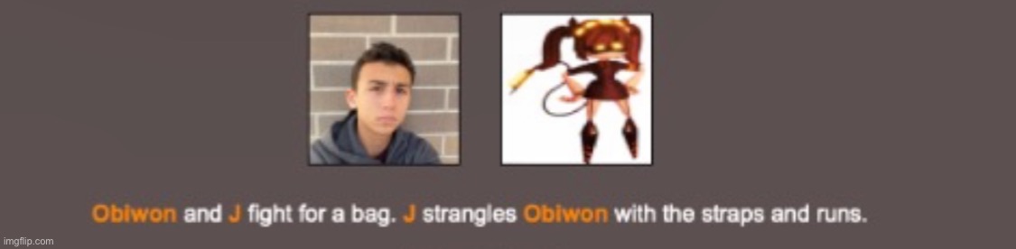 J strangling me with her straps? I ain’t mad, boys - Imgflip