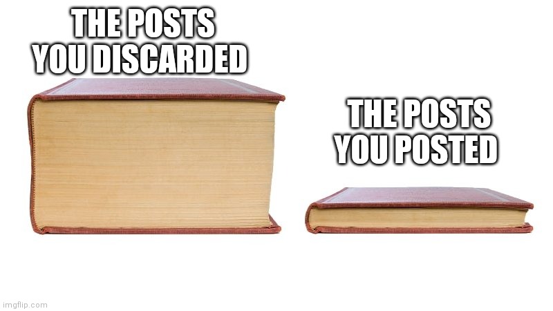 thick book thin book - Imgflip